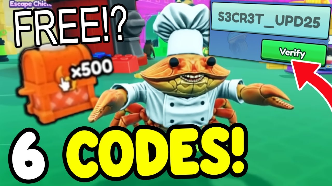 CRABBY CRATES! ALL SECRET UPDATE 23 CODES In BRAINROT EVOLUTION! Roblox ...