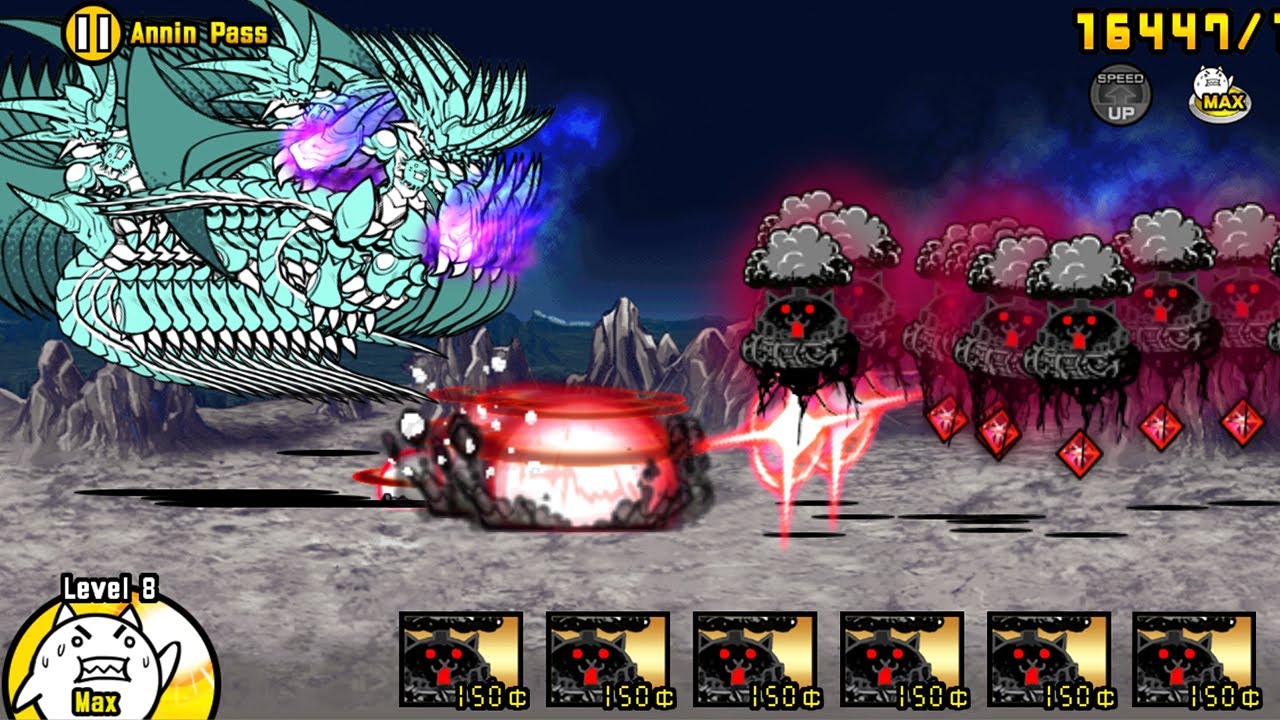 The Battle Cats - Spam Unit Black Manic Flying! - YouTube