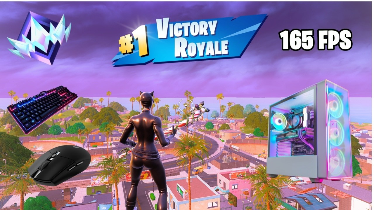 Fortnite Unreal Ranked Reload PC | Keyboard & Mouse Gameplay | 165 FPS ...