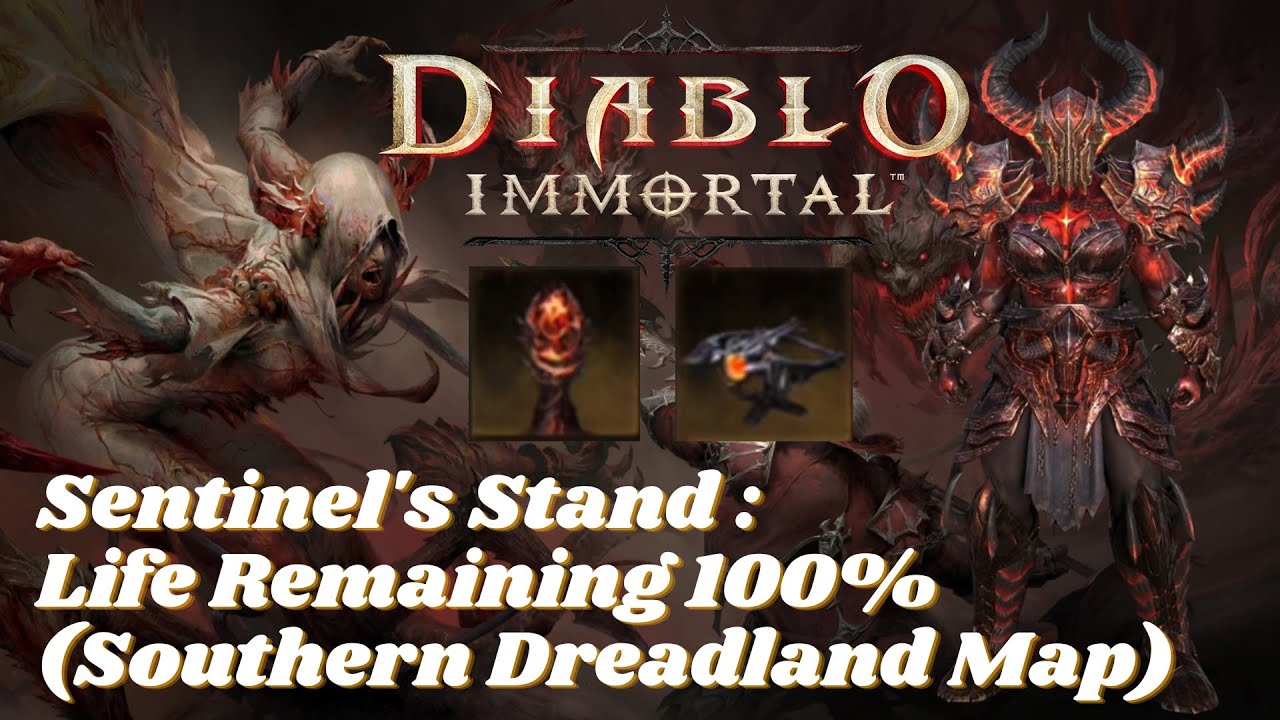 Diablo Immortal (Android) - Sentinel's Stand : Life Remaining 100% ...