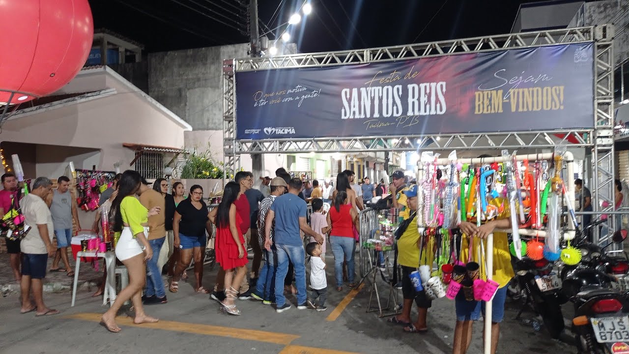 Veja como foi a primeira noite da festa de Reis de Tacima paraiba - YouTube
