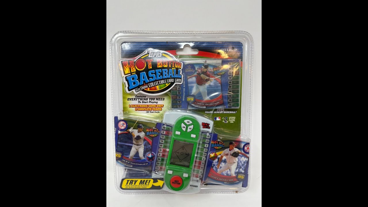 Topps Hot Button Baseball - Electronic CCG (Collectible Card Game ...