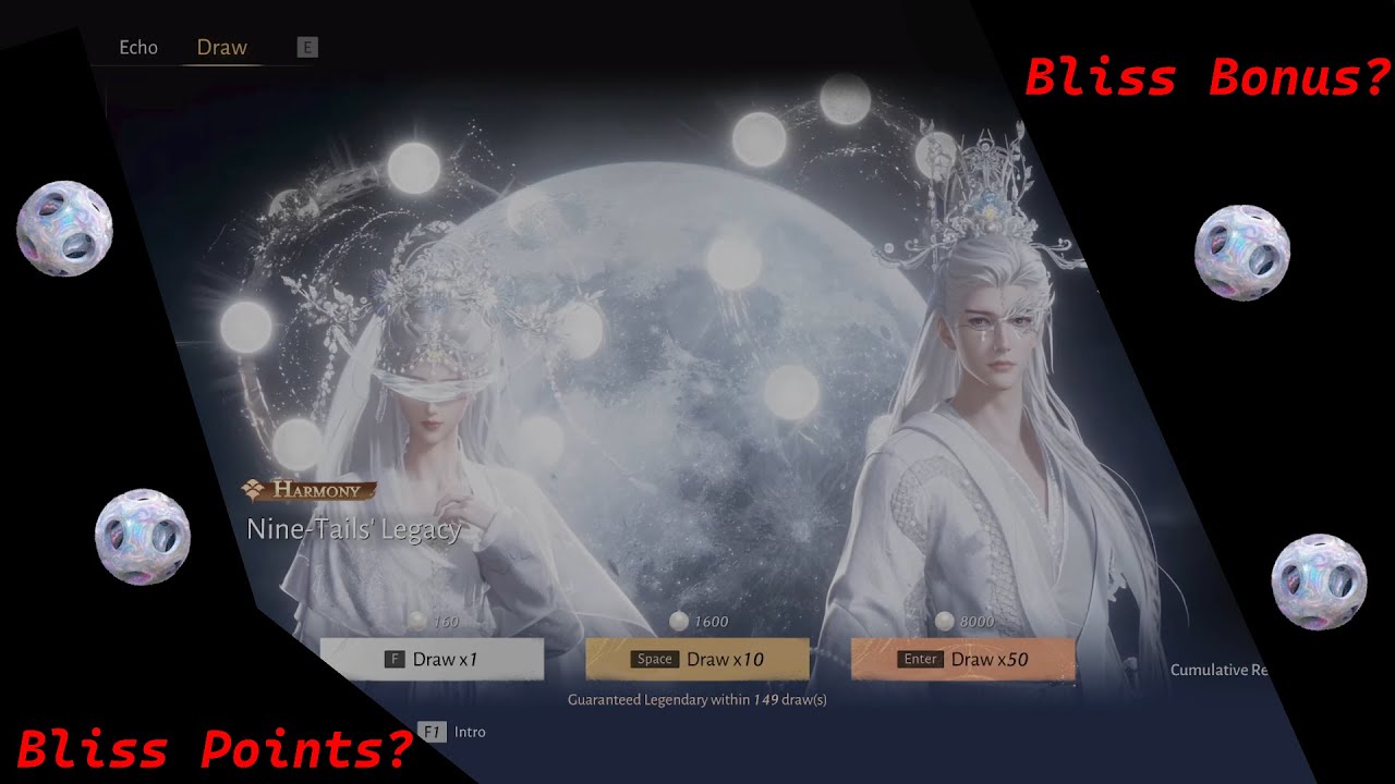 [Where Winds Meet Gacha] What is Bliss Points / Bliss Bonus? - YouTube