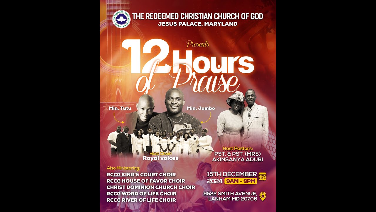 Annual 12 Hours of Praise Conference | Morning Session - December 15th ...