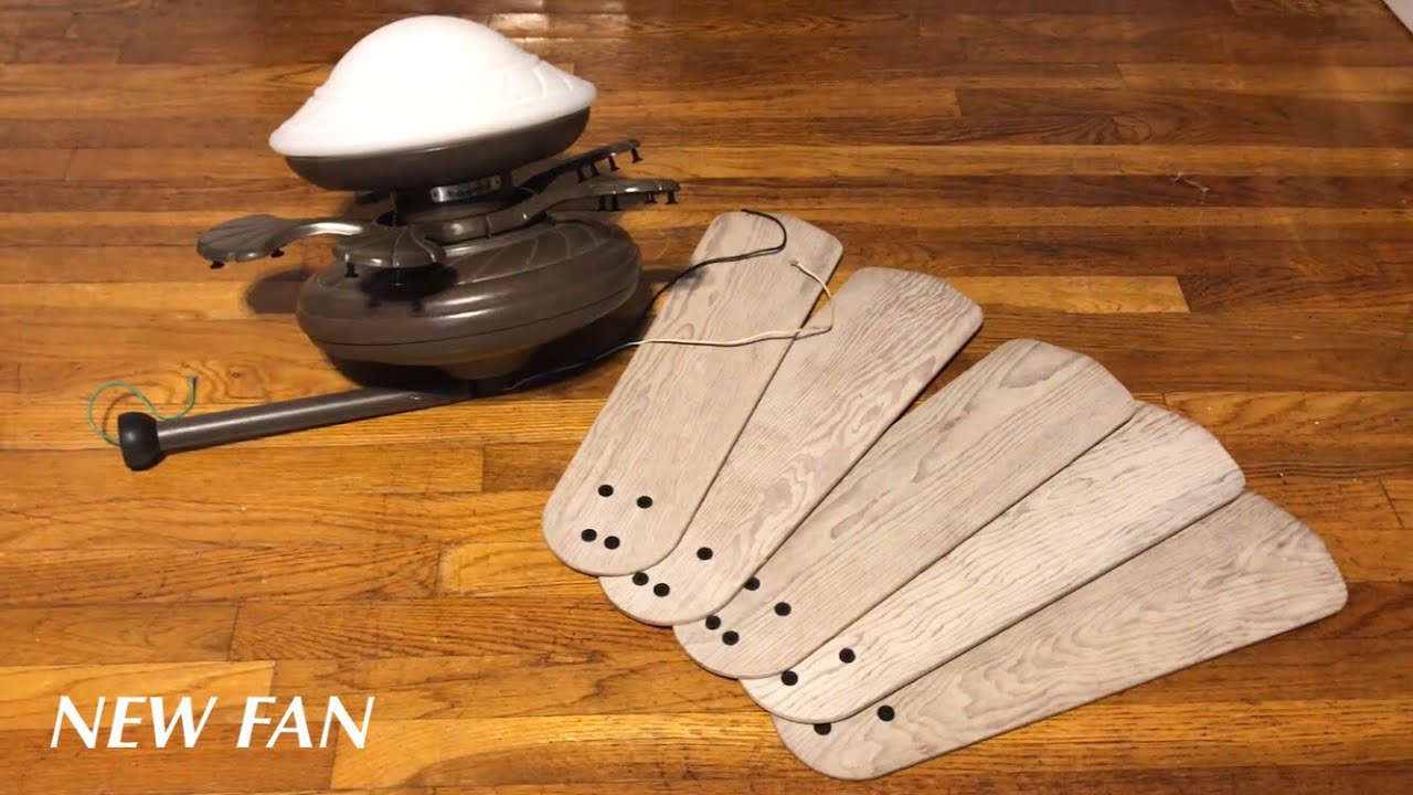 NEW FAN: Casablanca Lanai Ceiling Fan - YouTube