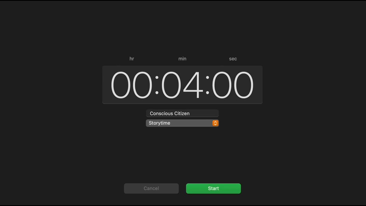 4 Minute Timer | Apple Macbook pro | 240 seconds | - YouTube