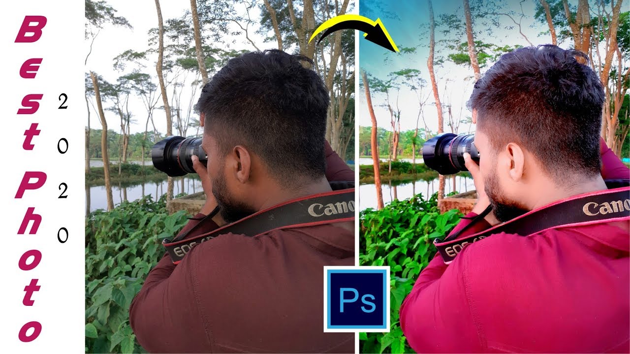 Best photo Editing in Photoshop ~ [ Color Effect ] Tutorial - YouTube