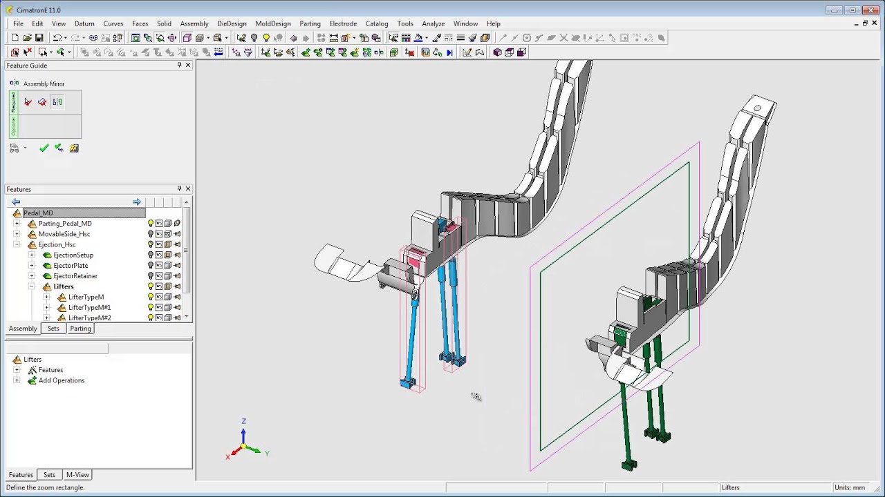 CimatronE 11 Highlights - Assembly Mirror - YouTube