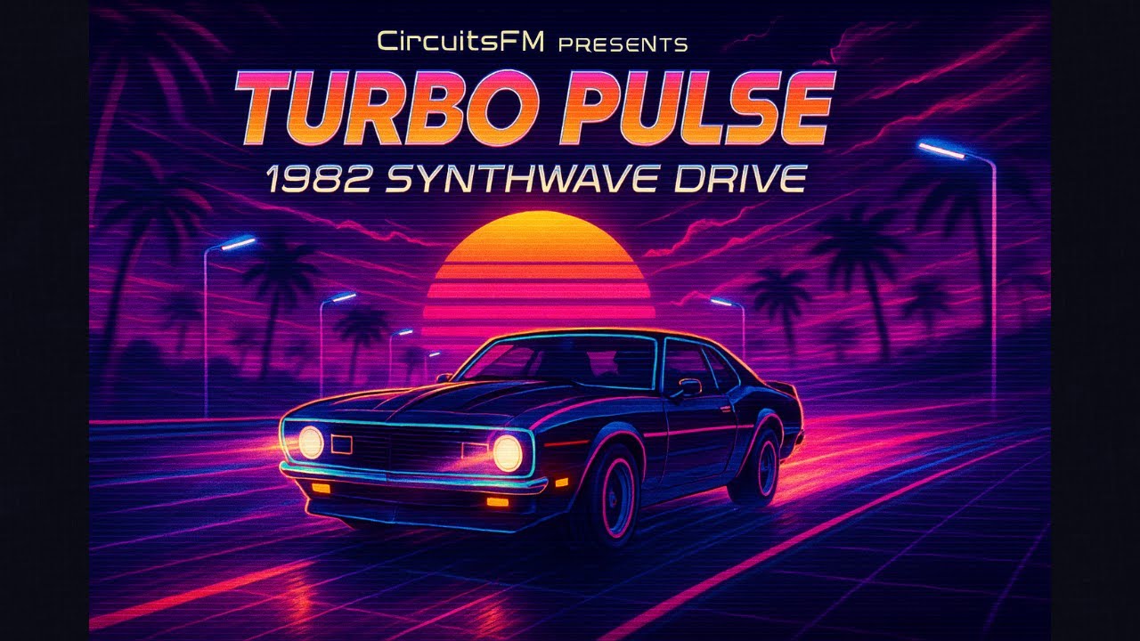 Turbo Pulse: 1982 Synthwave Drive | Full Album | Neon Highway Escape ...