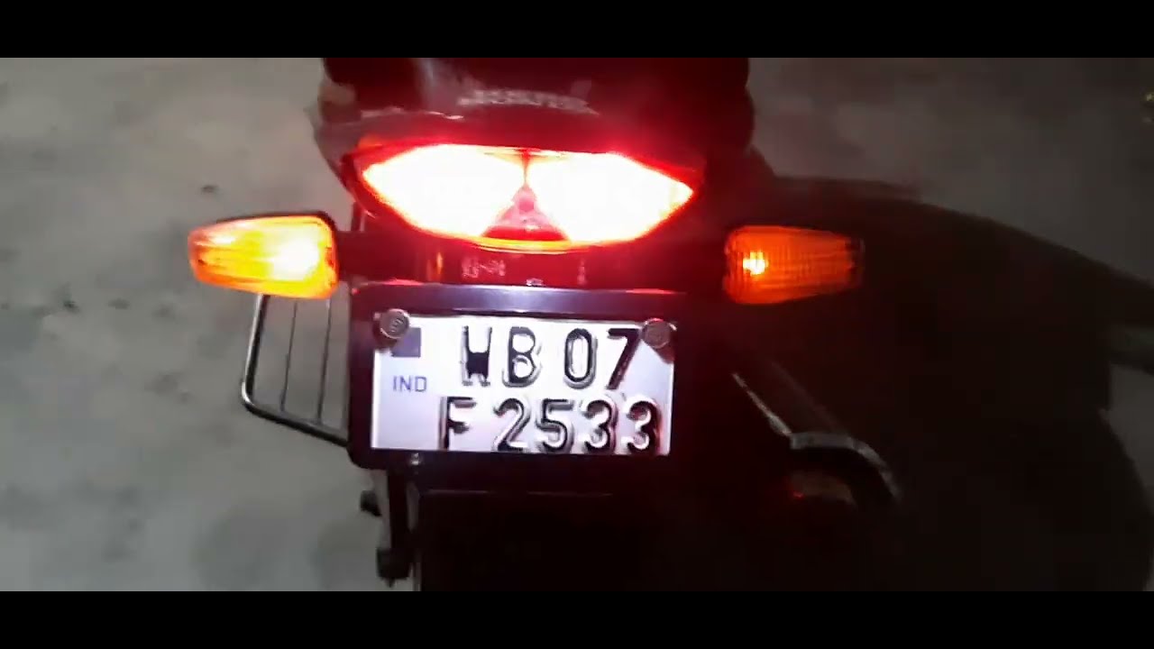 Highway indicator flasher for Karizma R - YouTube