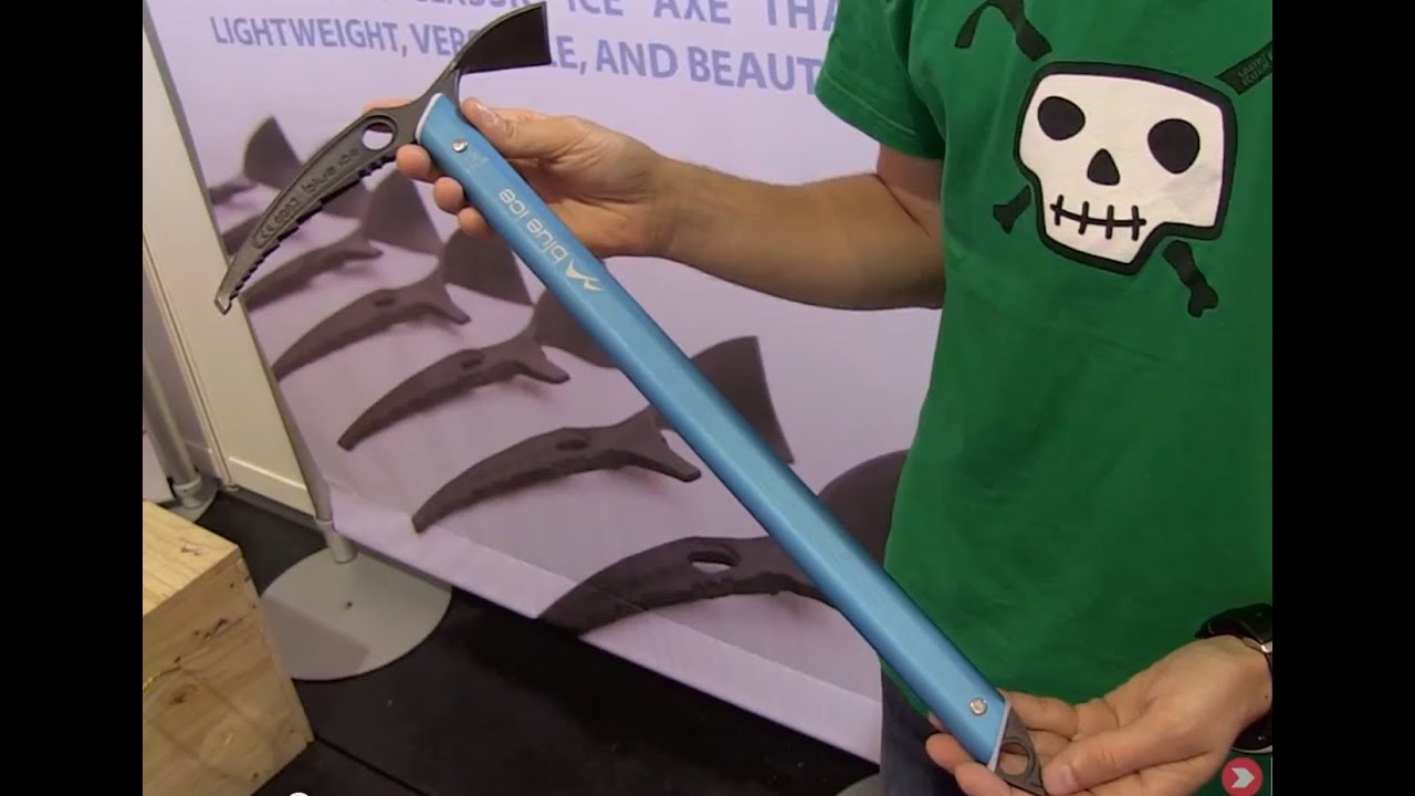 Blue Ice Bluebird Ice Axe - Best New Products, OutDoor 2013 - YouTube