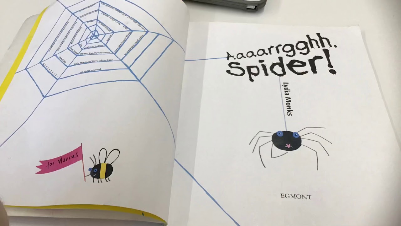 Aaaarrgghh spider book - YouTube