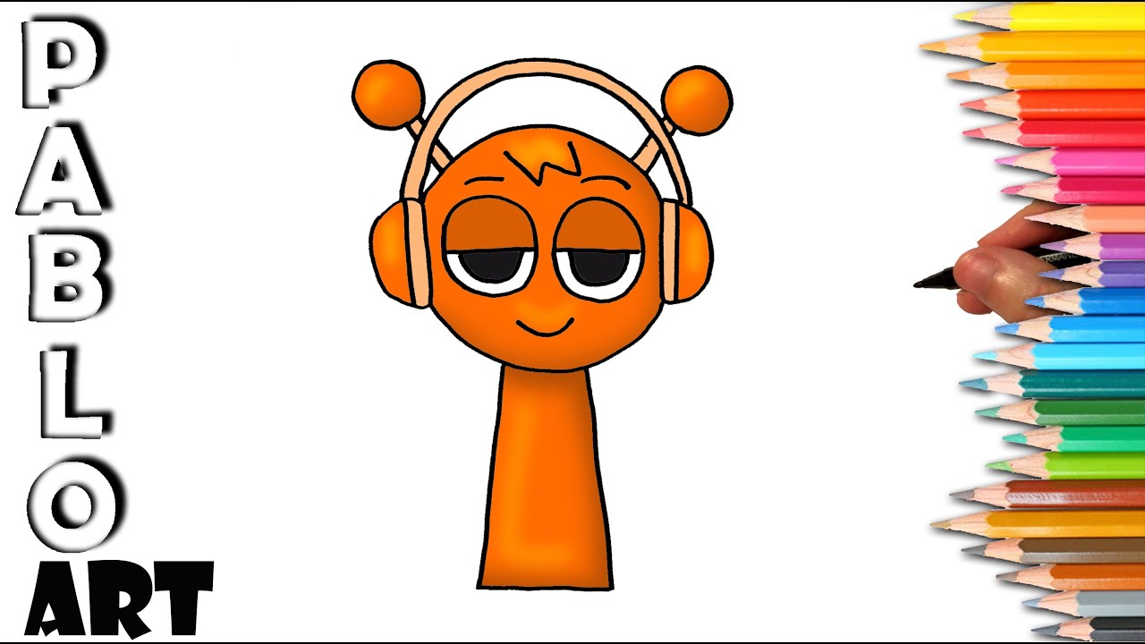 How to Draw Oren from Incredibox Sprunki | Learn to Draw step by step ...