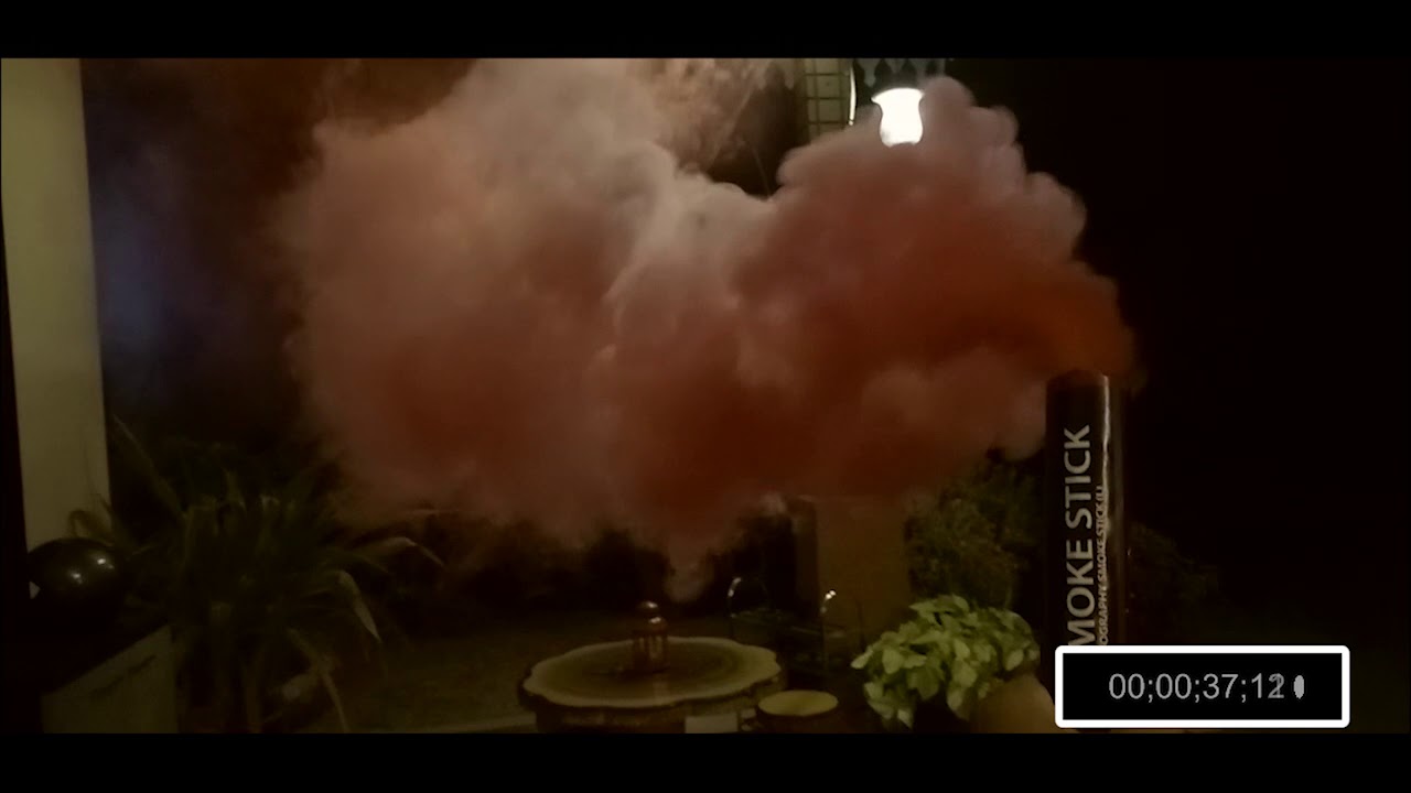 Red Color Smoke Stick Test (L Size) - YouTube
