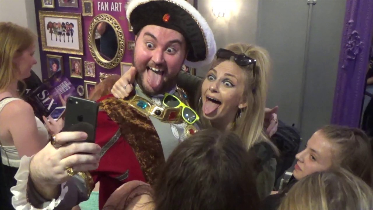 'When King Henry VIII Met The Six Queens!' SIX The Musical Stage Door ...