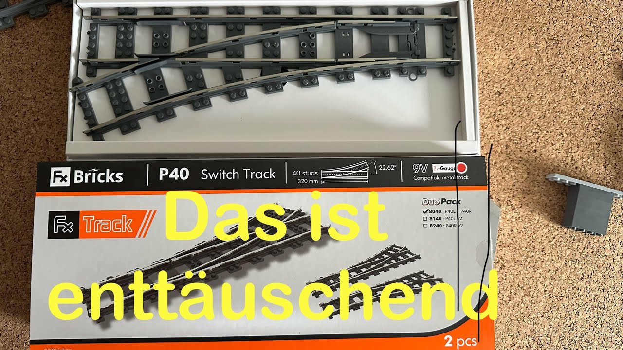 FX Bricks Weichen sind da, damit hab ich nicht gerechnet - YouTube