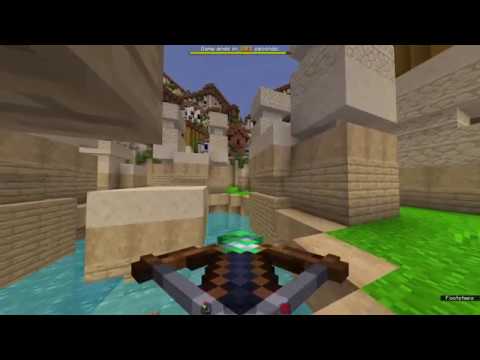 I WON AGAINST EVERYONE ELSE! Crossfire [1] - Minecraft Realm Minigame ...