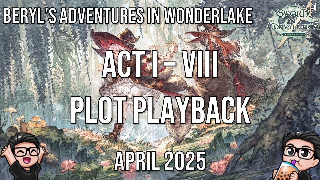 [Plot Playback] Beryl's Adventures in Wonderlake Act I - VIII | Cutscene & Battle Replays - YouTube