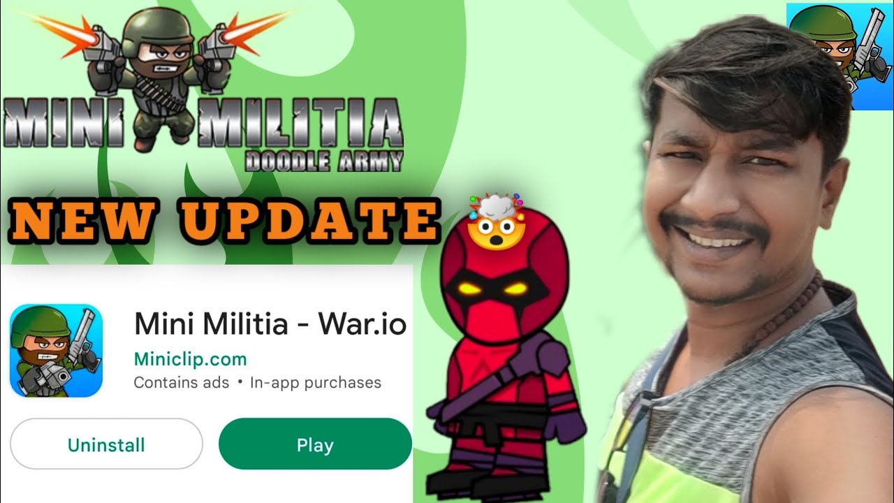 Mini Militia - War.io | Mini Militia Doodle Army 2 New Update After 2 ...