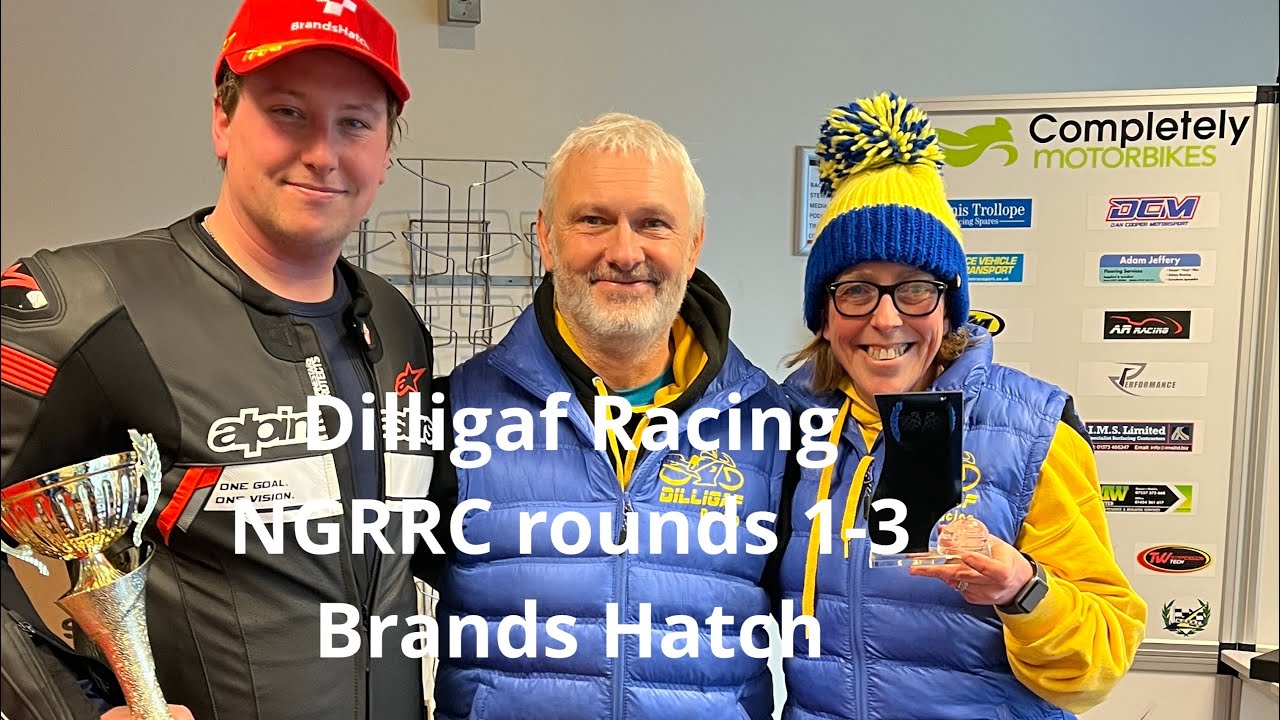 Dilligaf Racing NGRRC Rounds 1-3 Brands Hatch March 2023 - YouTube