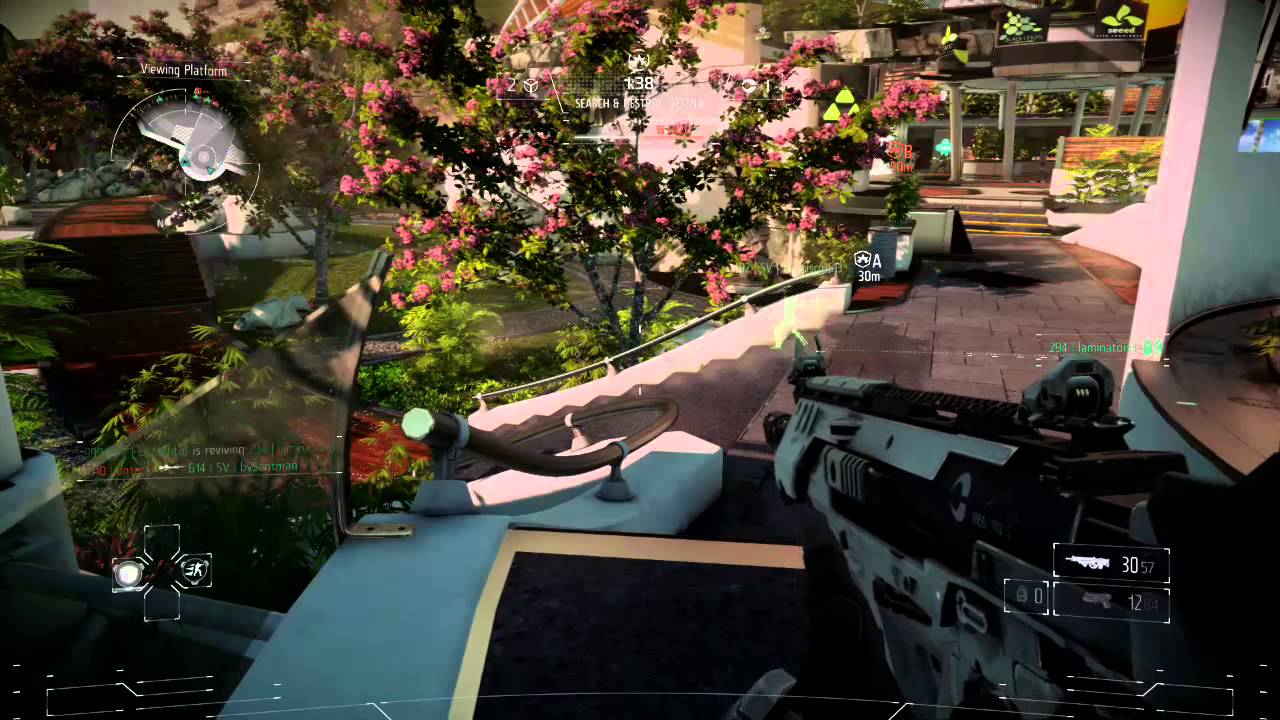 (long) First Ever PS4 Game On Killzone April 2014 - YouTube