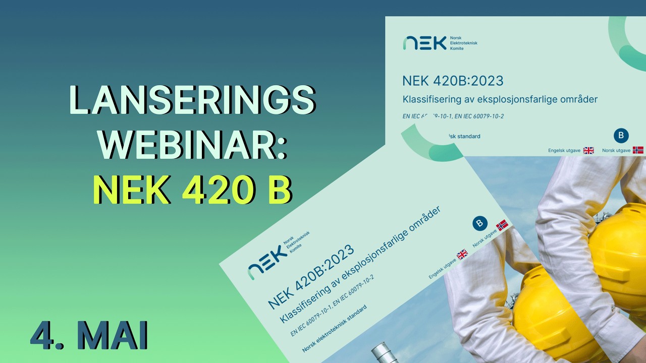 Lansering NEK 420B:2023 - Nye NEK 420B:2023 (del 2 av 4) - YouTube