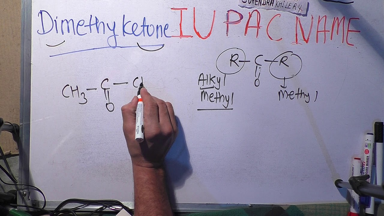dimethyl ketone iupac name in Hindi | Surendra Khilery - YouTube