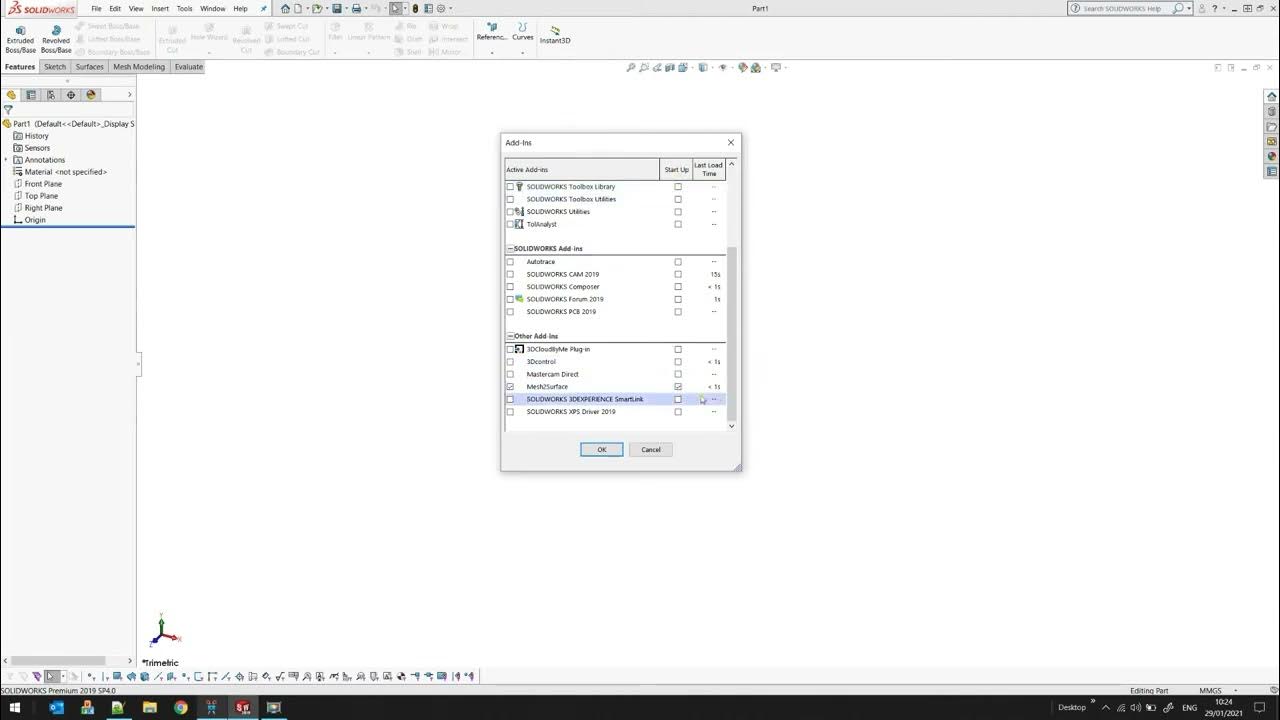Installation Mesh2Surface for SOLIDWORKS 3D Reverse Engineering software - YouTube