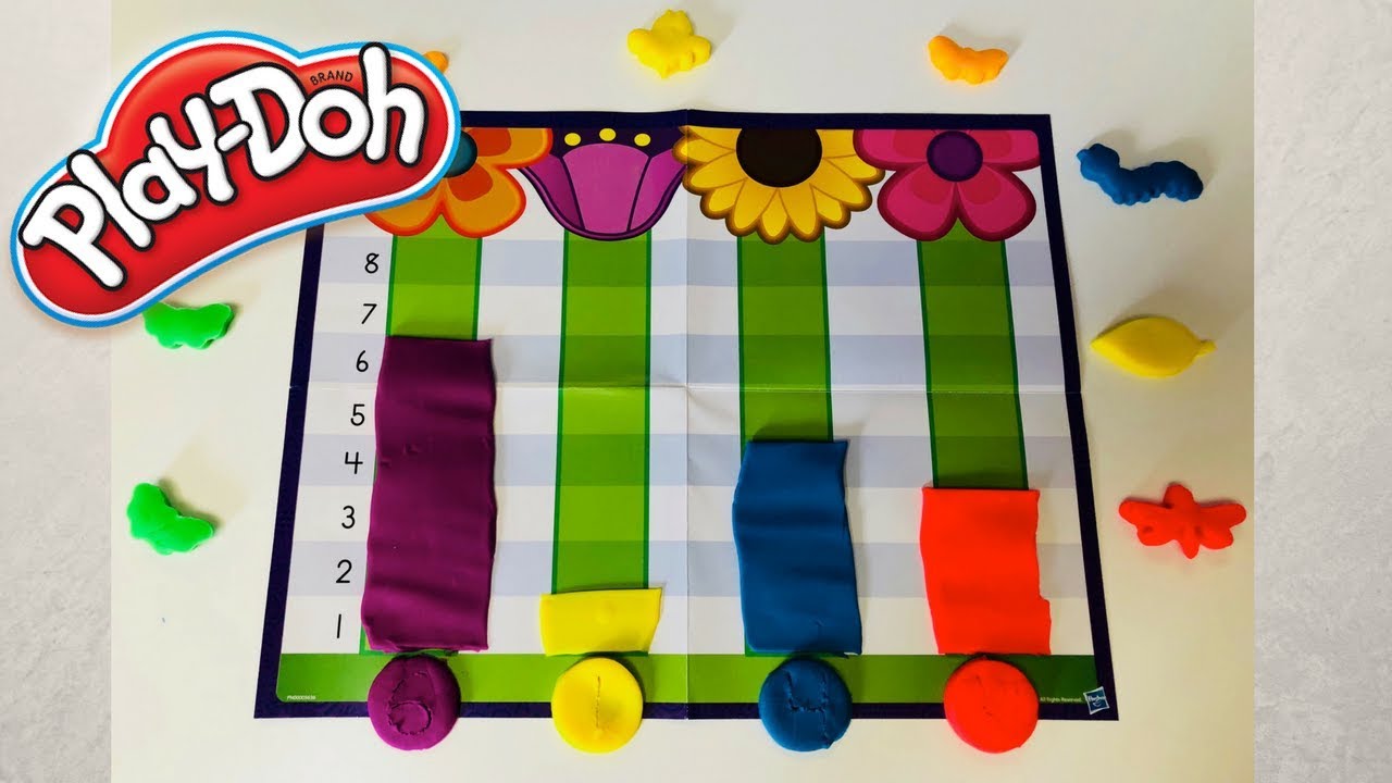 Learn All About Picture Graphs And Bar Graphs With Play Doh - YouTube
