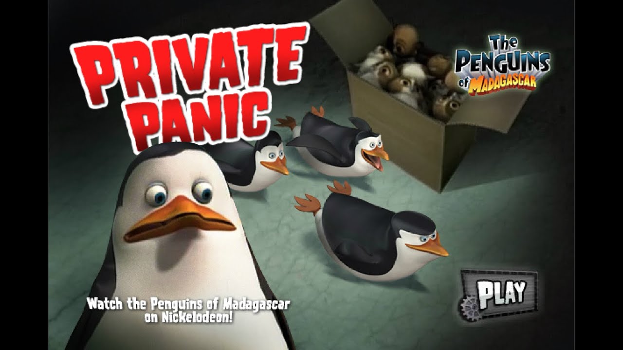 The Penguins of Madagascar: Private Panic - YouTube