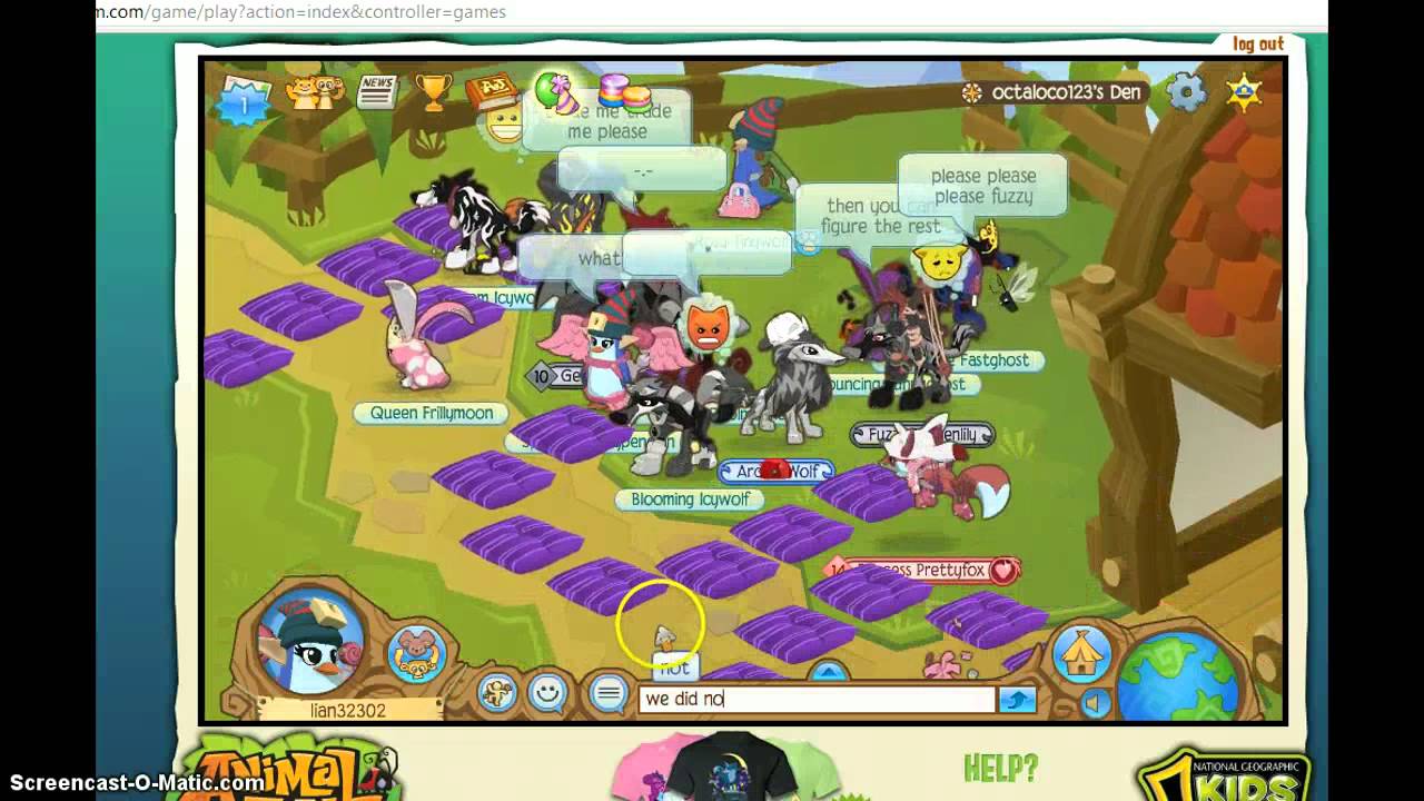 all inappropriate in this people animal jam - YouTube