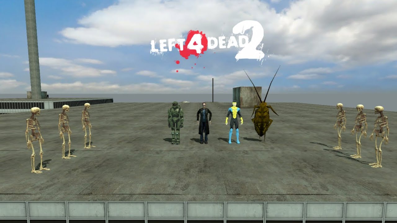 Four idiots try to Survive a Skeleton Apocalypse - Left 4 Dead 2 - YouTube