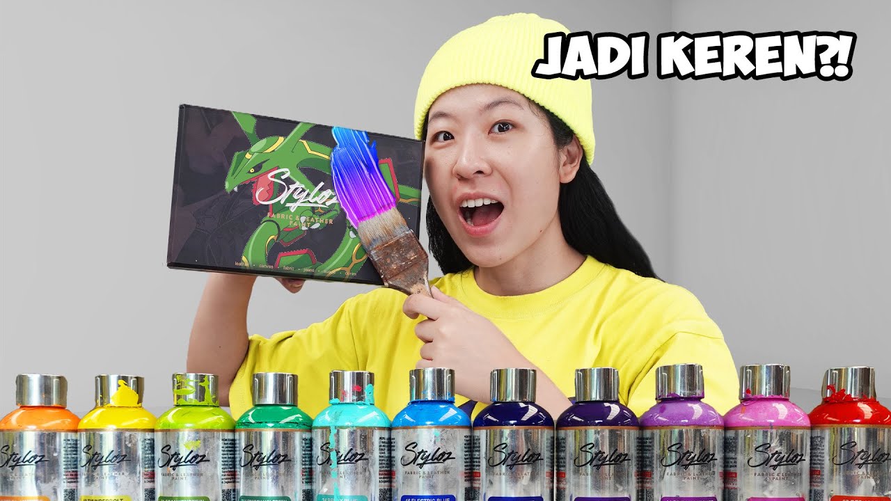 LOMBA CUSTOM BOX CAT STYLOZ + GIVEAWAY! COCOK BUAT PELUKIS PEMULA! # ...