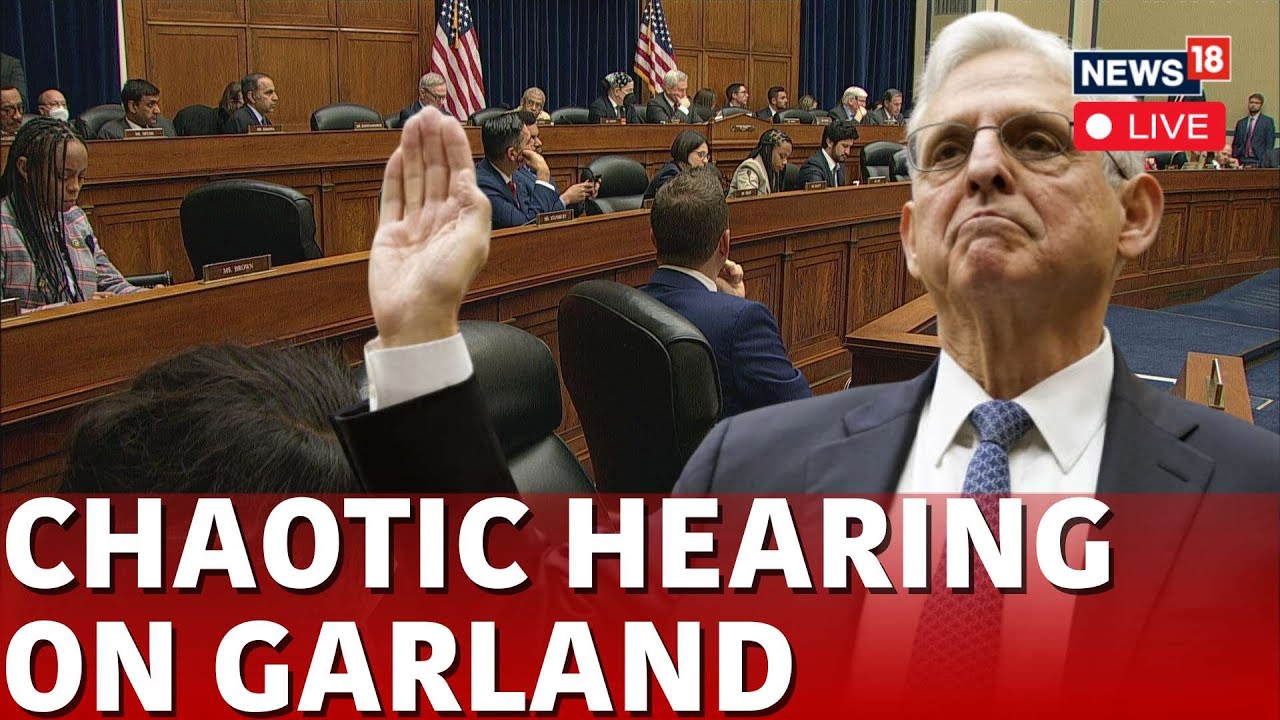 Merrick Garland Testimony LIVE | Merrick Garland In Contempt Of ...