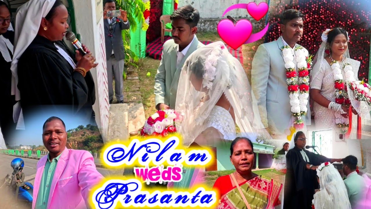 Pabitra church marriage//Nilam weds Prasanta//Keotenposh mandli teliposh pastorate @soyvlogs ...