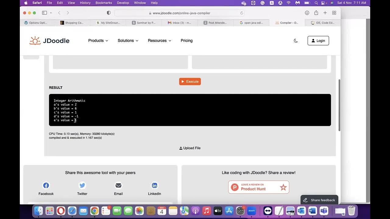 Fall 2023 - OOP Operators Programs - YouTube
