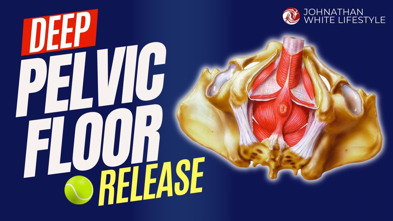 Deep Pelvic Floor Release With a Tennis Ball - YouTube