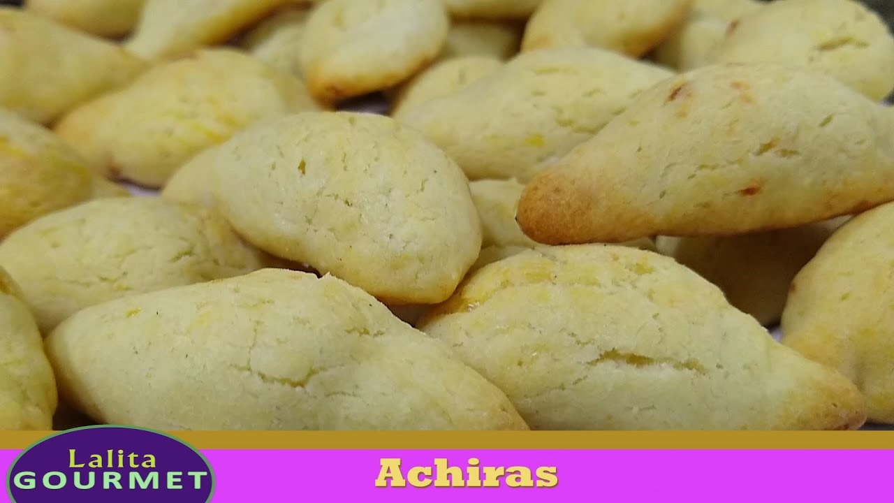Receta de Achiras - YouTube