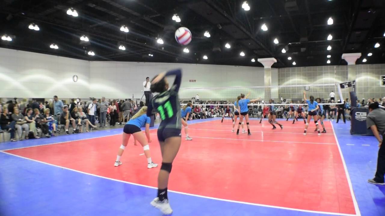 Danielle Boss #6 2018 Setter/951 Elite 16 1's vs Volleycats 4/17/16 ...