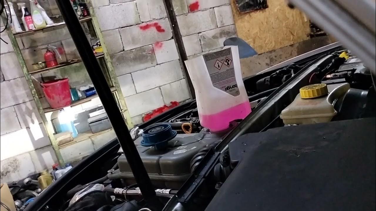 A4 B6 1.8t BFB odpowietrzanie układu chłodzenia/sprawdzanie działania termostatu - YouTube