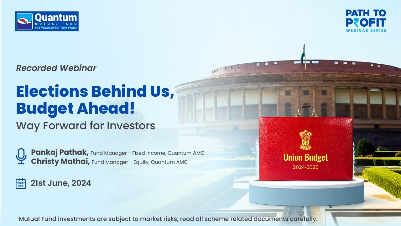 Webinar: Elections Behind Us, Budget Ahead: The Way Forward for ...