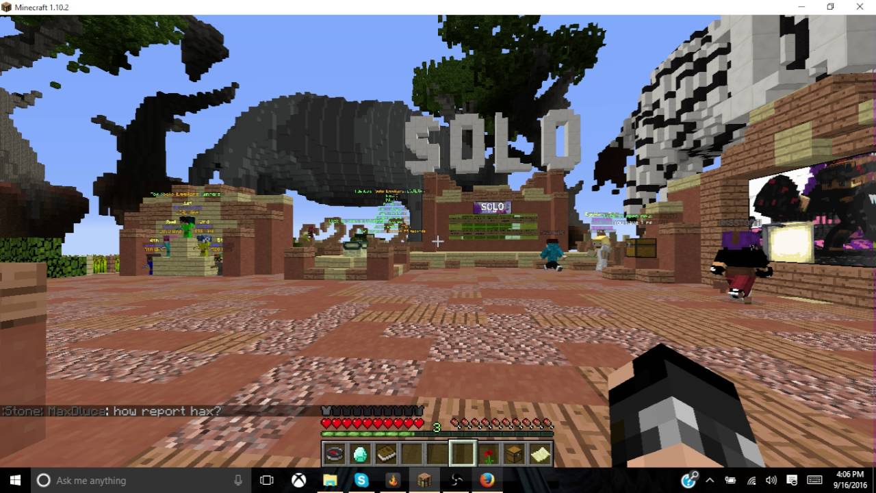 Minecrft Cubecraft Server Egg Wars - YouTube