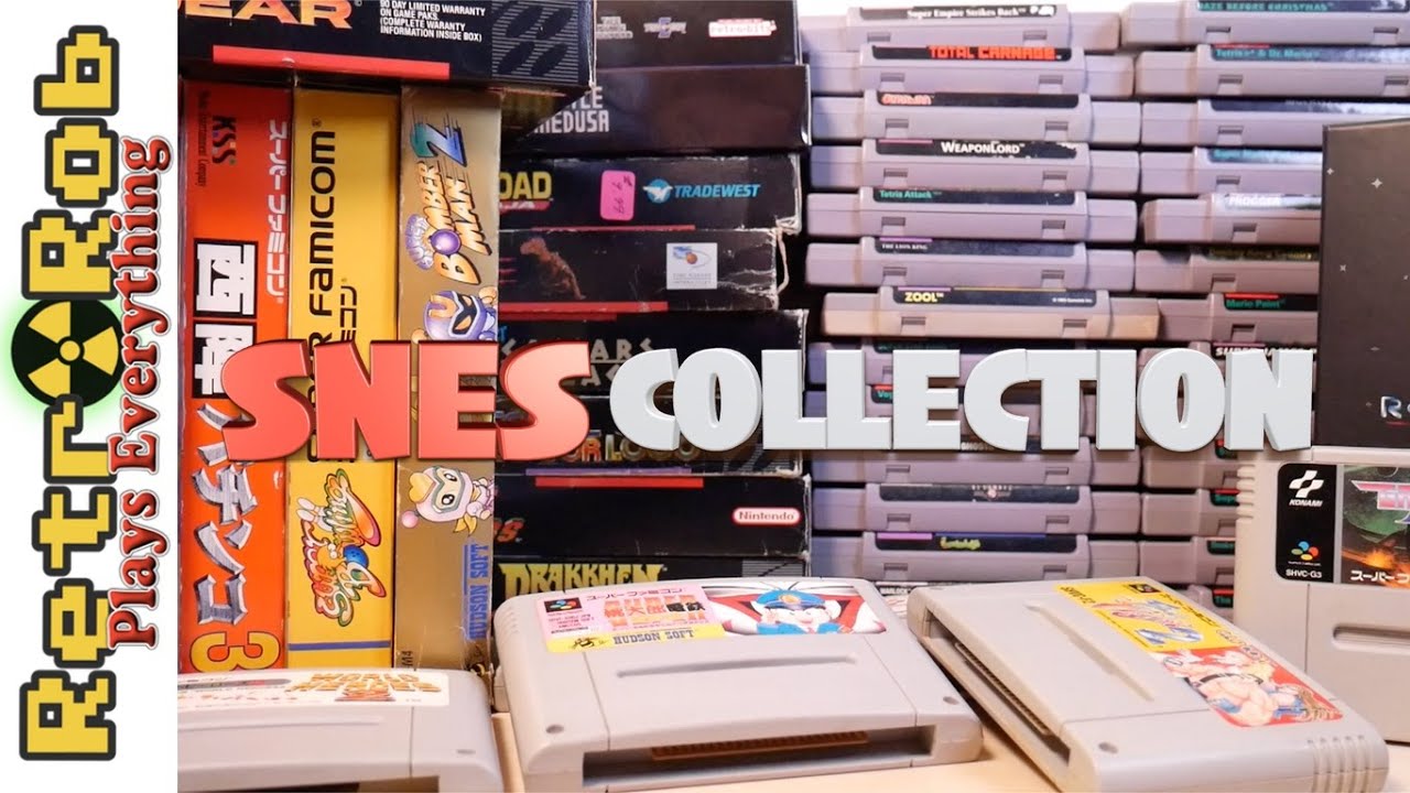 🎮 My SNES and Super Famicom Collection 🎮 - YouTube