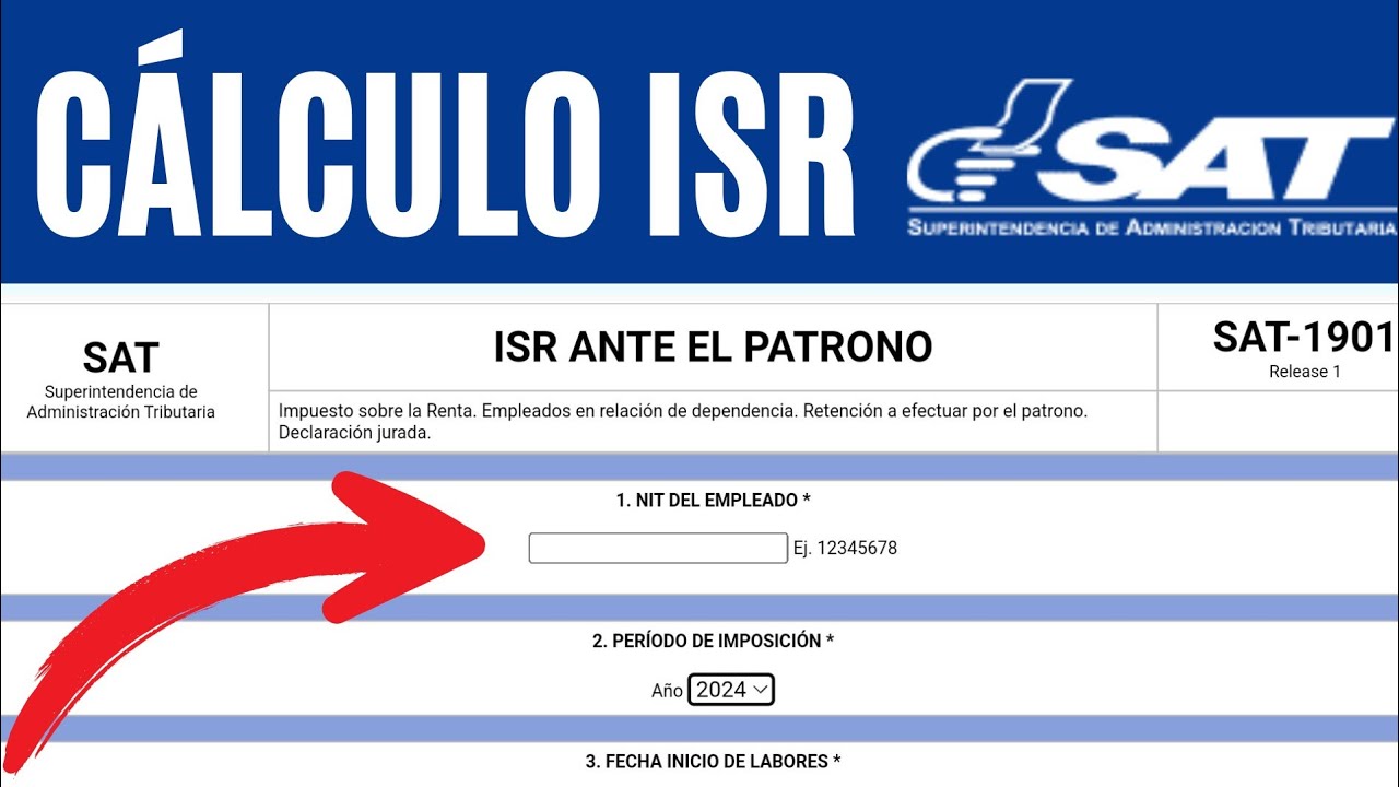🔵 Cálculo ISR Asalariados - Emisión CONSTANCIA de Retención de ISR ...