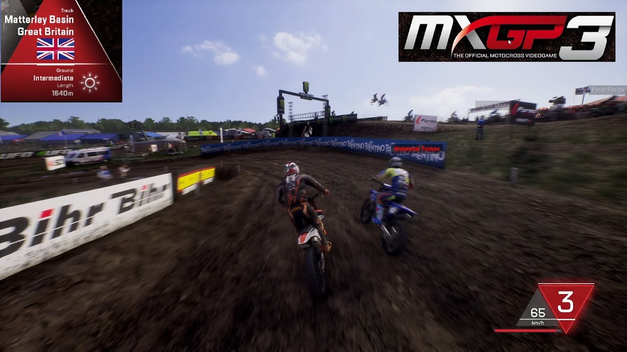 MXGP 3 (PC) Gameplay - Great Britain Matterley Basin - YouTube