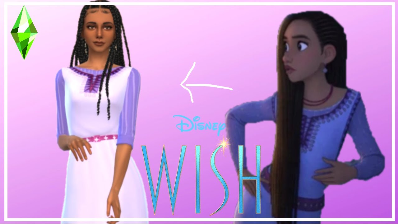 I Made Disney Wish CC ! I [Maxis Match] I Sims 4 Disney I Rebeccas ...