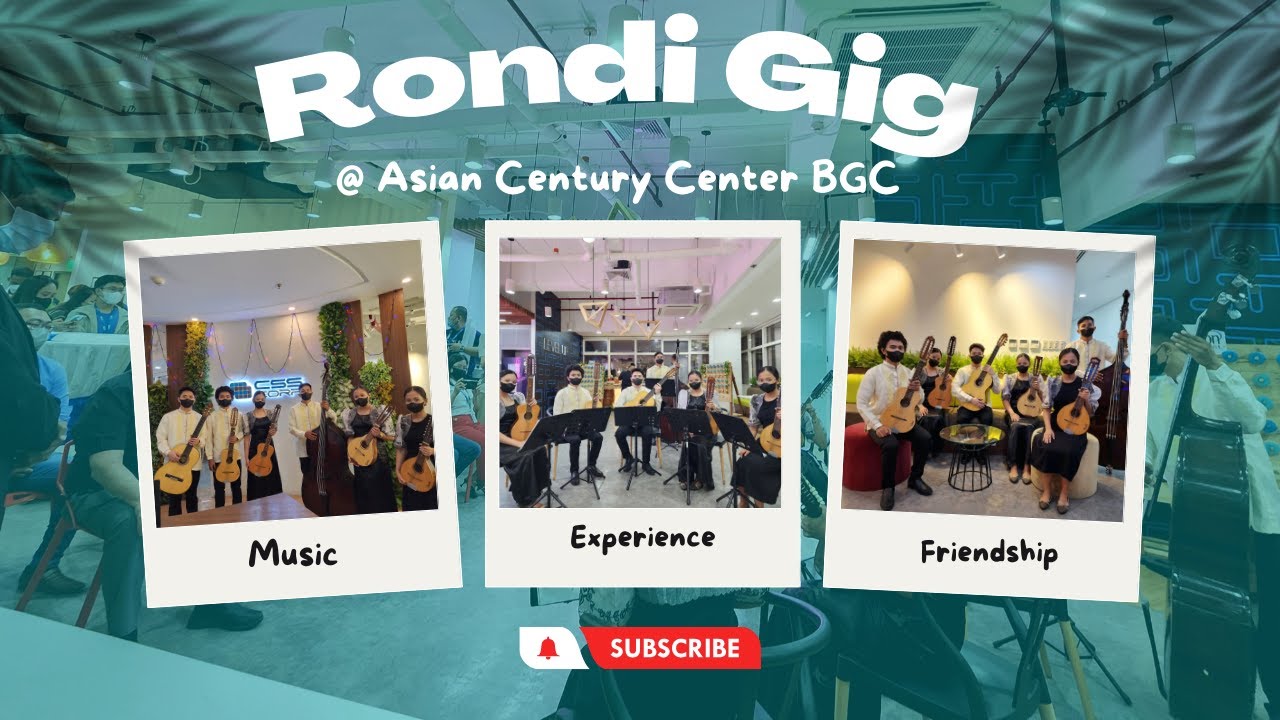 Rondalla Music Gig @ Asian Century Center BGC | CSS Corp Philippines ...