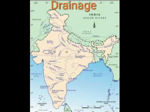 Drainage - Map Work Class-9 (CBSE) - YouTube