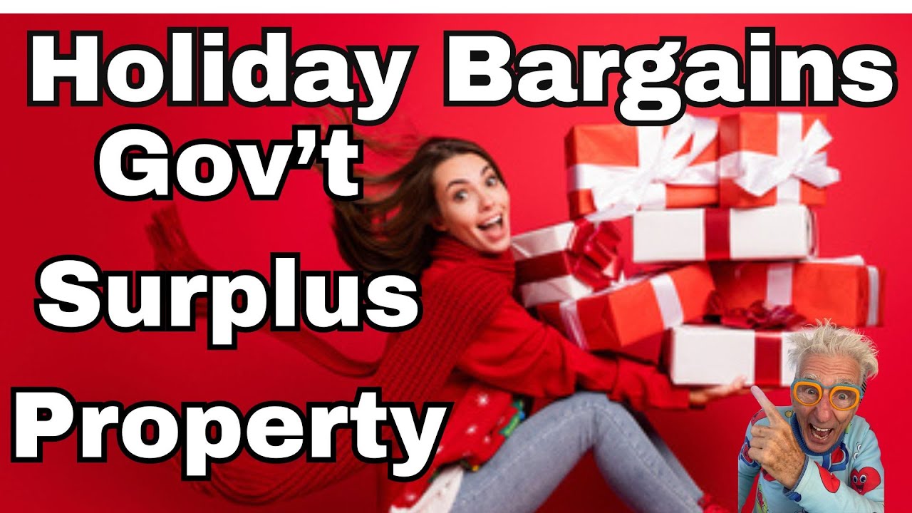 The Best Holiday Bargains Are Gov't Surplus Property and Merchandise ...
