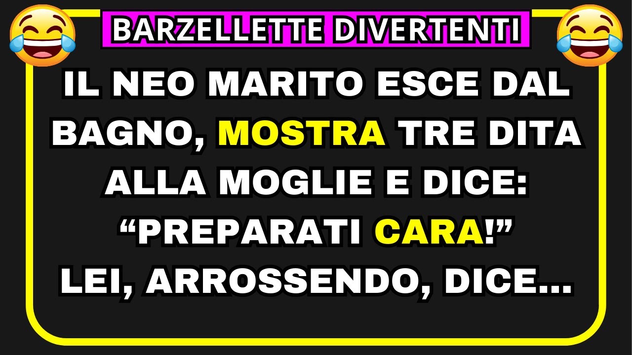 La BARZELLETTA Più DIVERTENTE di Sempre | Tre Dita a Letto ...